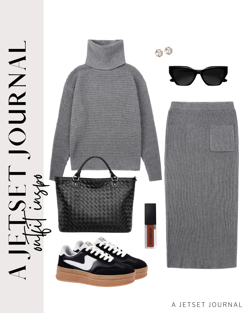 Achieve the Cool Girl Look With These Monochrome Outfits