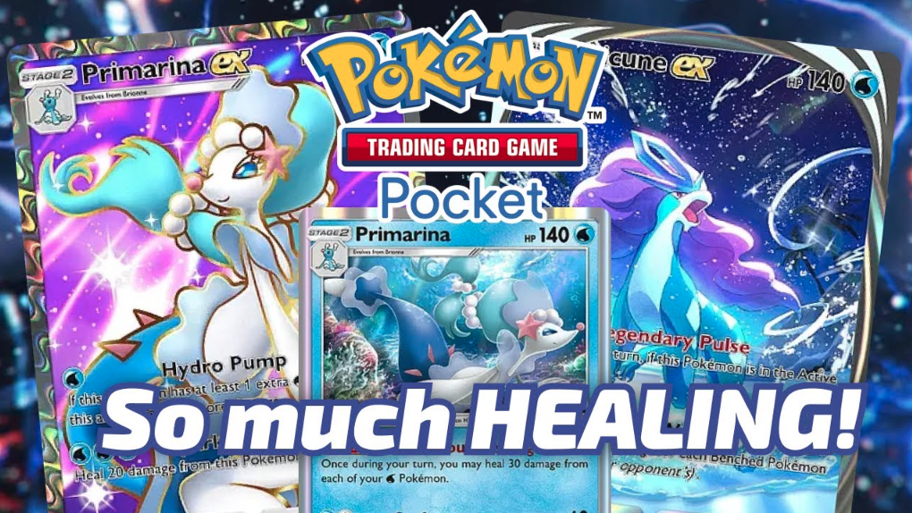 Unstoppable Healing Power! Primarina EX & Suicune EX Deck Spotlight