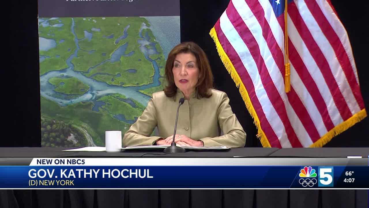 New York Gov. Kathy Hochul provides new details on state's Sustainable Future Program