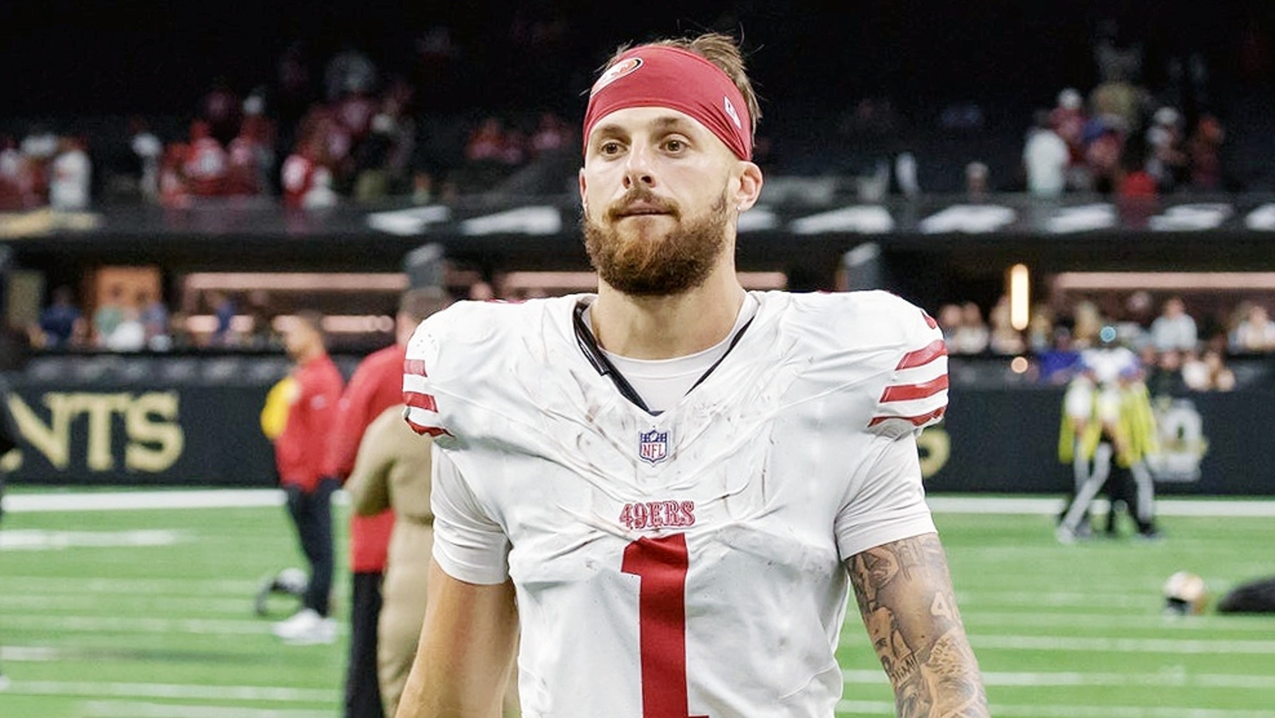 49ers' Ricky Pearsall downplays knee issue: 'If there was a game today ...