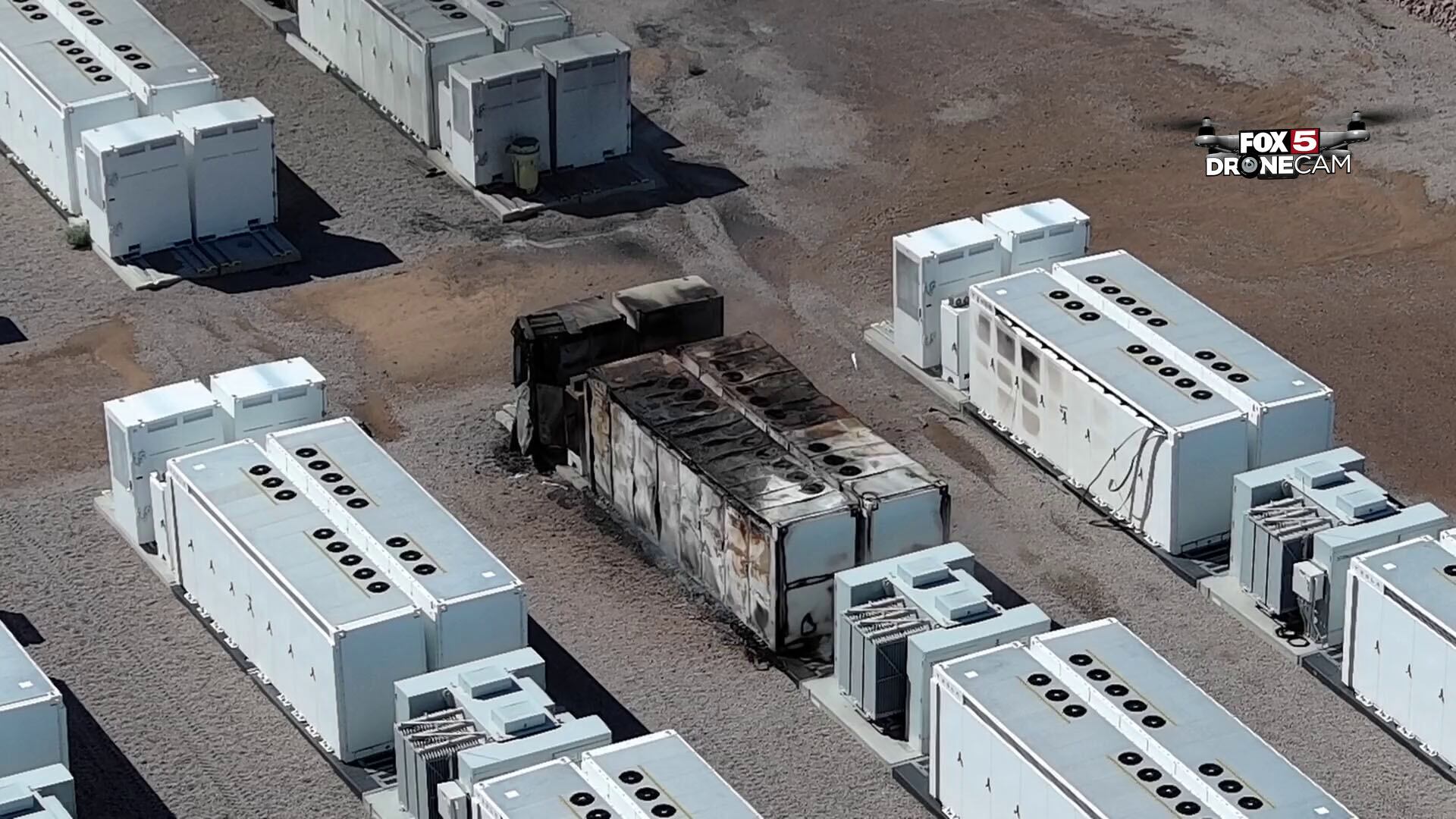 Fire erupts at Boulder City lithium battery site; no injuries reported