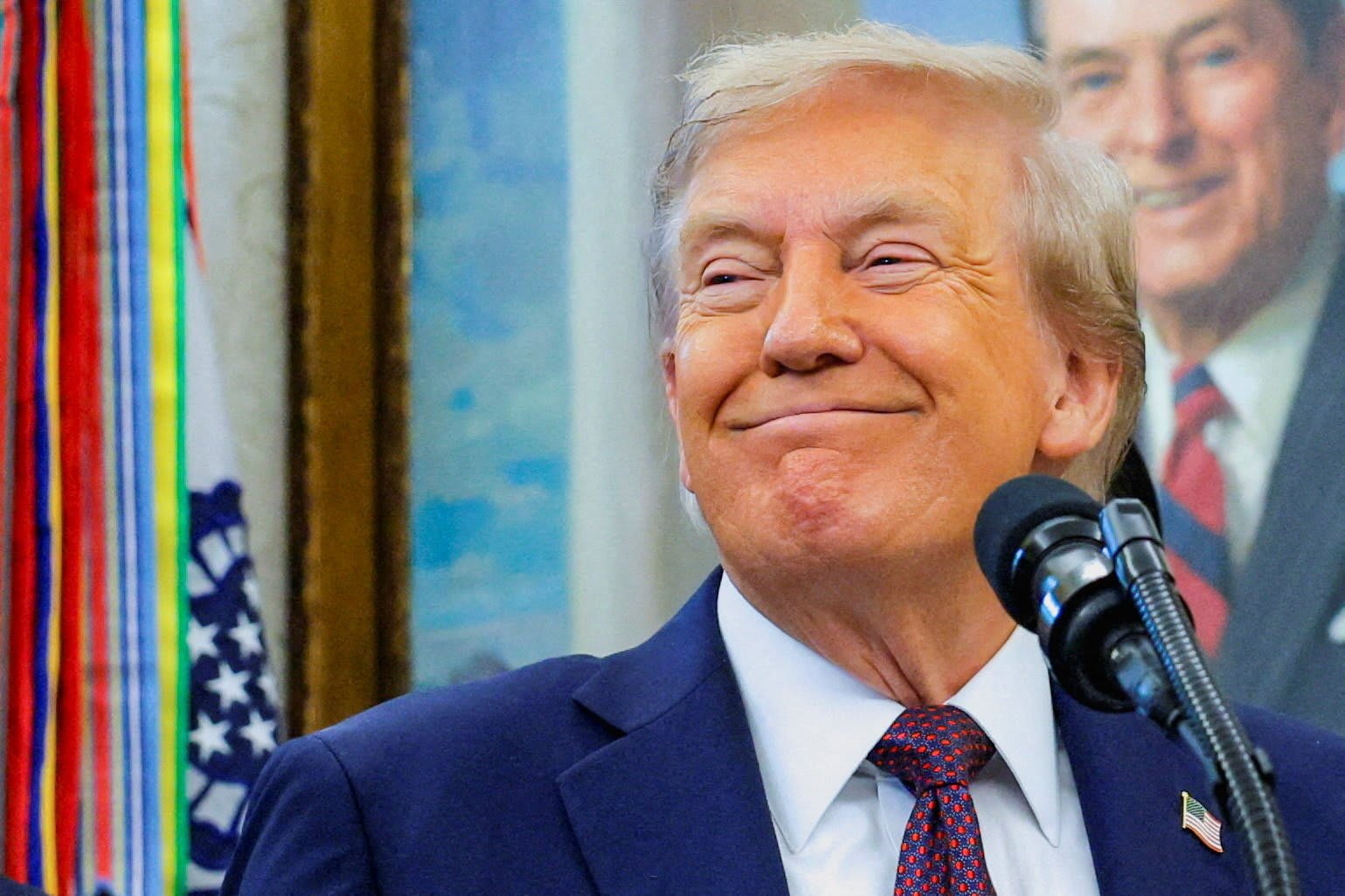 'Biden portrait was Trump's idea': New White House exhibit slammed as ...