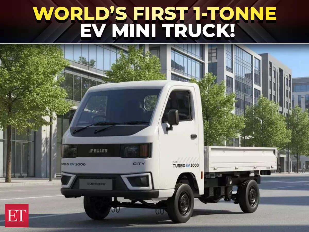 India’s Euler Motors unveils the world’s first 1‑tonne EV mini truck