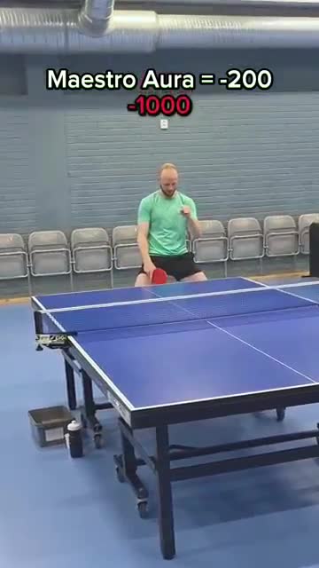 How Low Can Maestro’s Aura Go in These Ping Pong Fails?