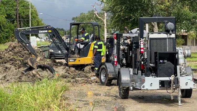 Port Arthur major water line break fixed, boil water notice remains