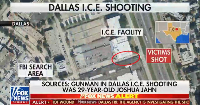 Fox News Reveals Identity of Suspected Shooter Who Targeted Dallas ICE ...
