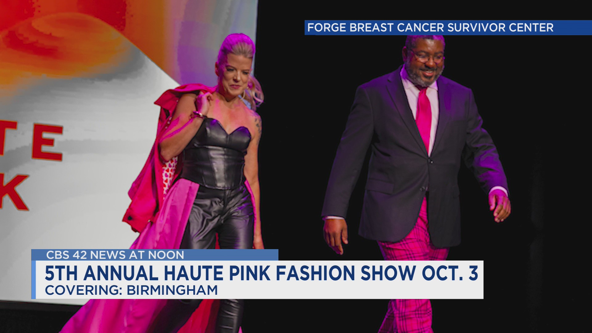 Forge Breast Cancer Survivor Center’s fifth annual “Haute Pink Fashion ...