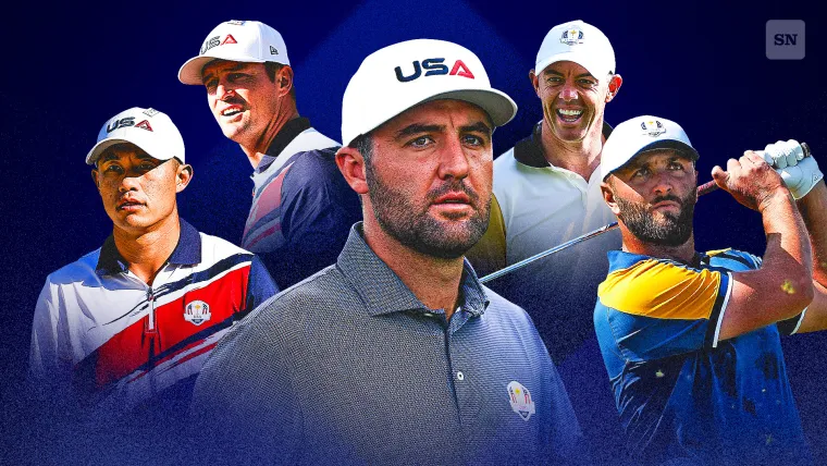 Ranking all 24 golfers playing in 2025 Ryder Cup, from Scottie ...