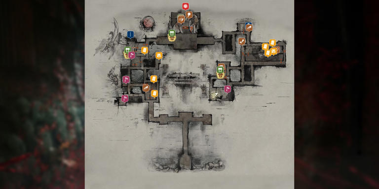 Silent Hill f - Interactive Map (Corridors)