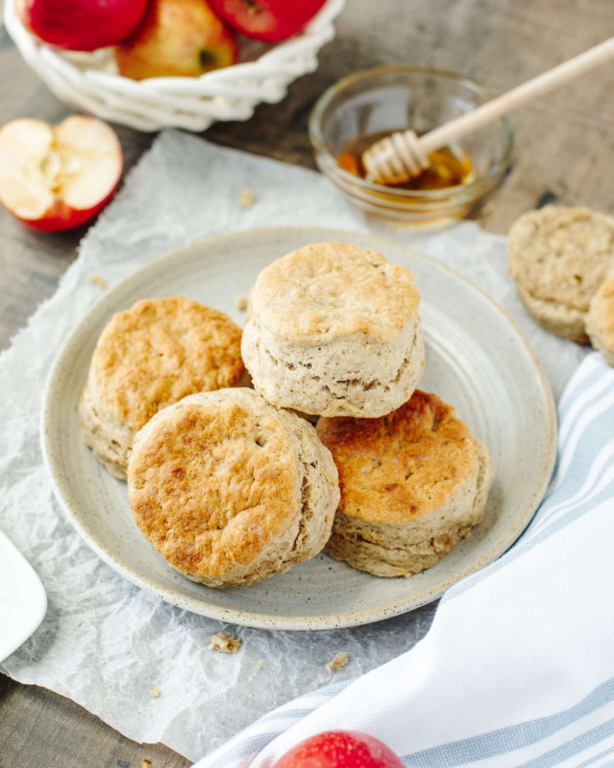 Apple Biscuits from Scratch