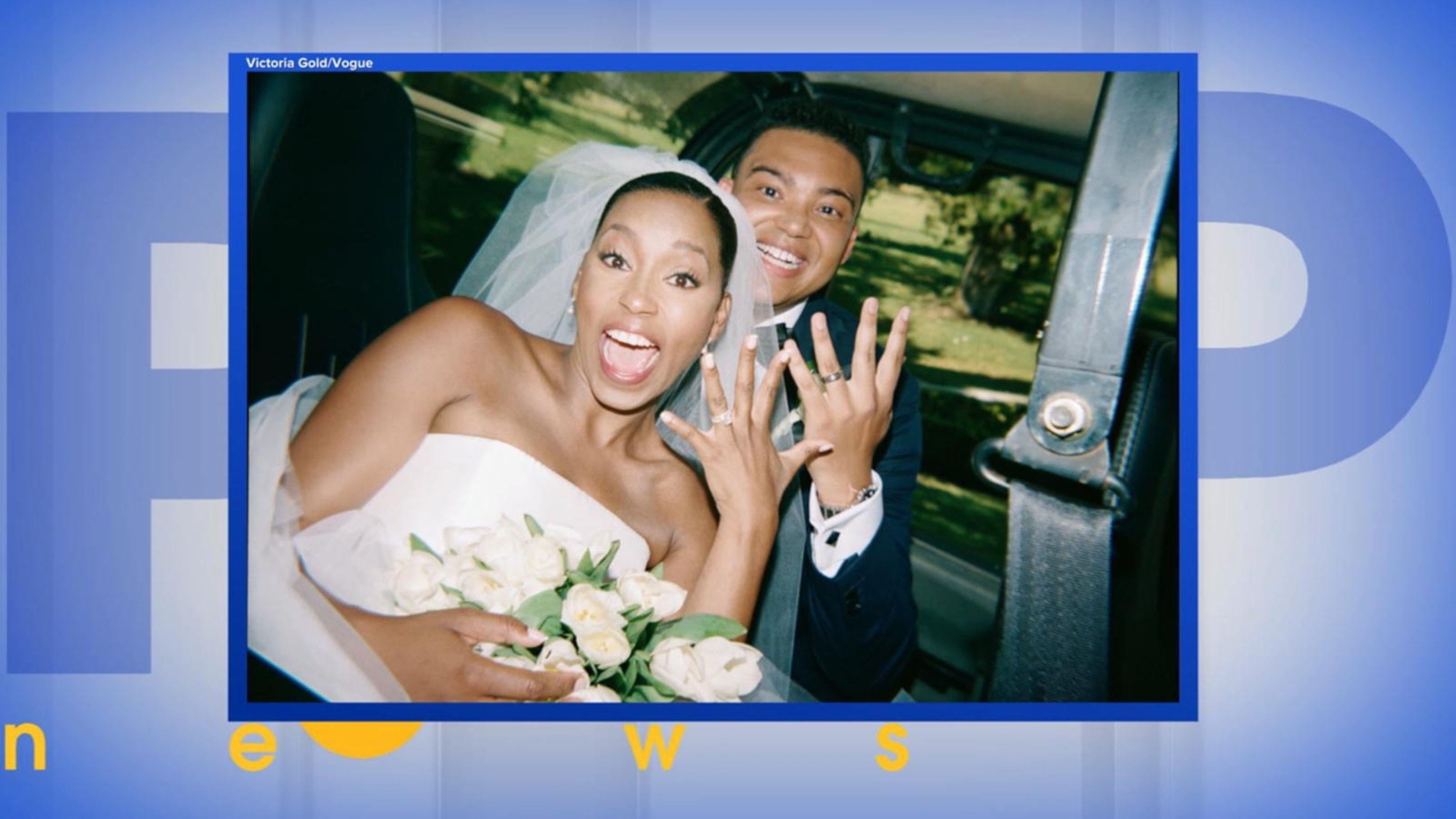 ABC News' Rachel Scott ties the knot