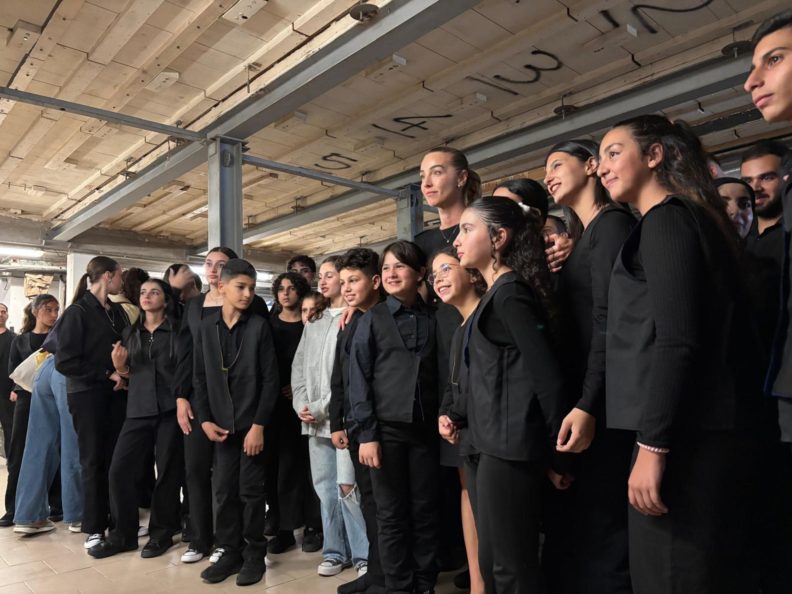 Gaza, Salis incontra il coro di bambini palestinesi