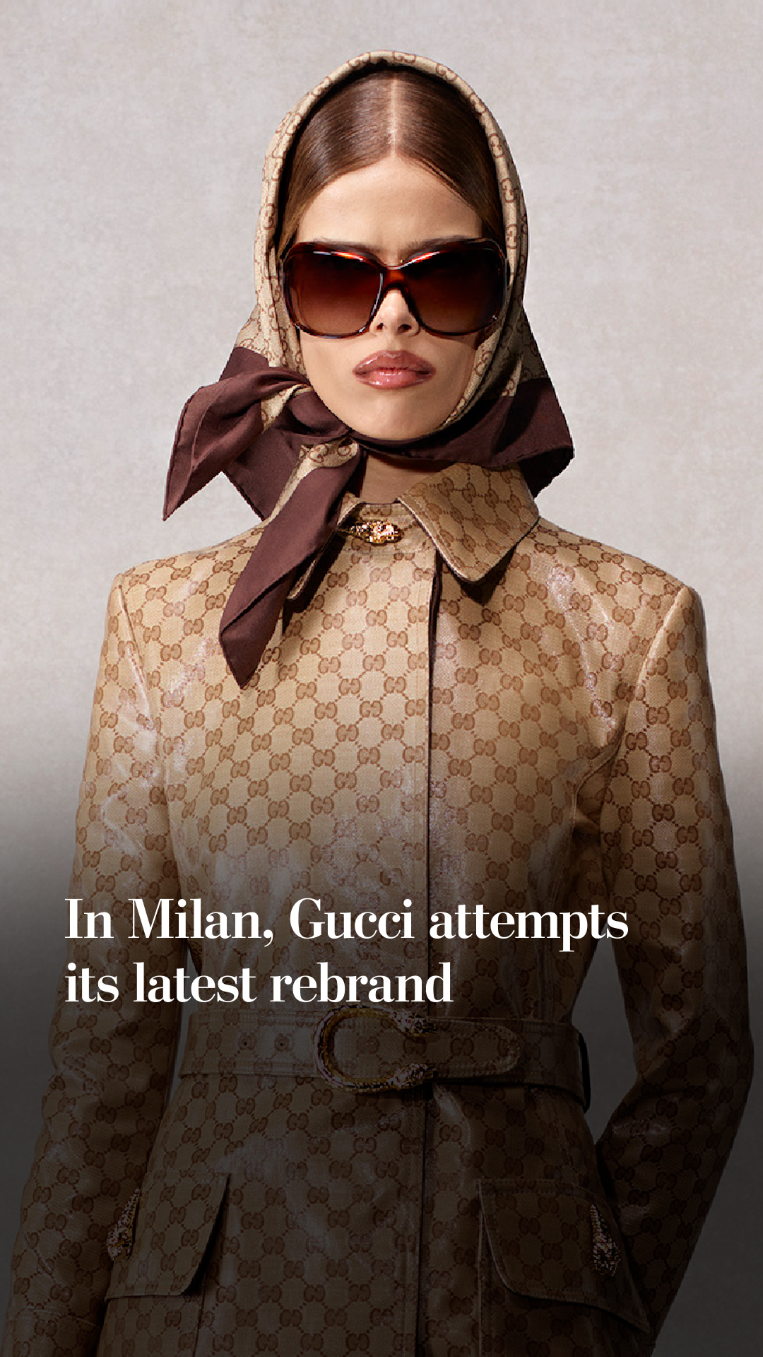 In Milan, Gucci attempts its latest rebrand