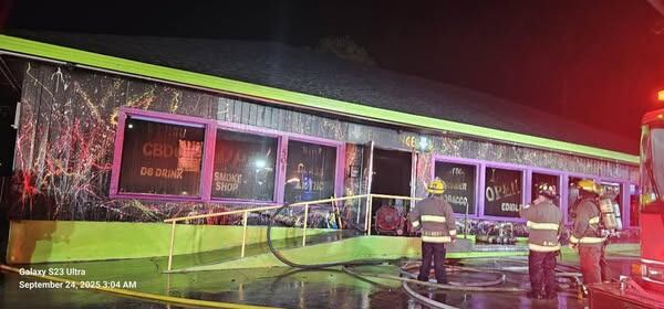 Big Spring shop struck by lightning, resulting in structure fire