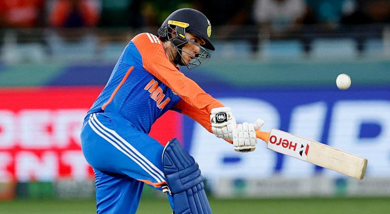 Run-Machine Abhishek smashes 75 but India restricted to 168/6