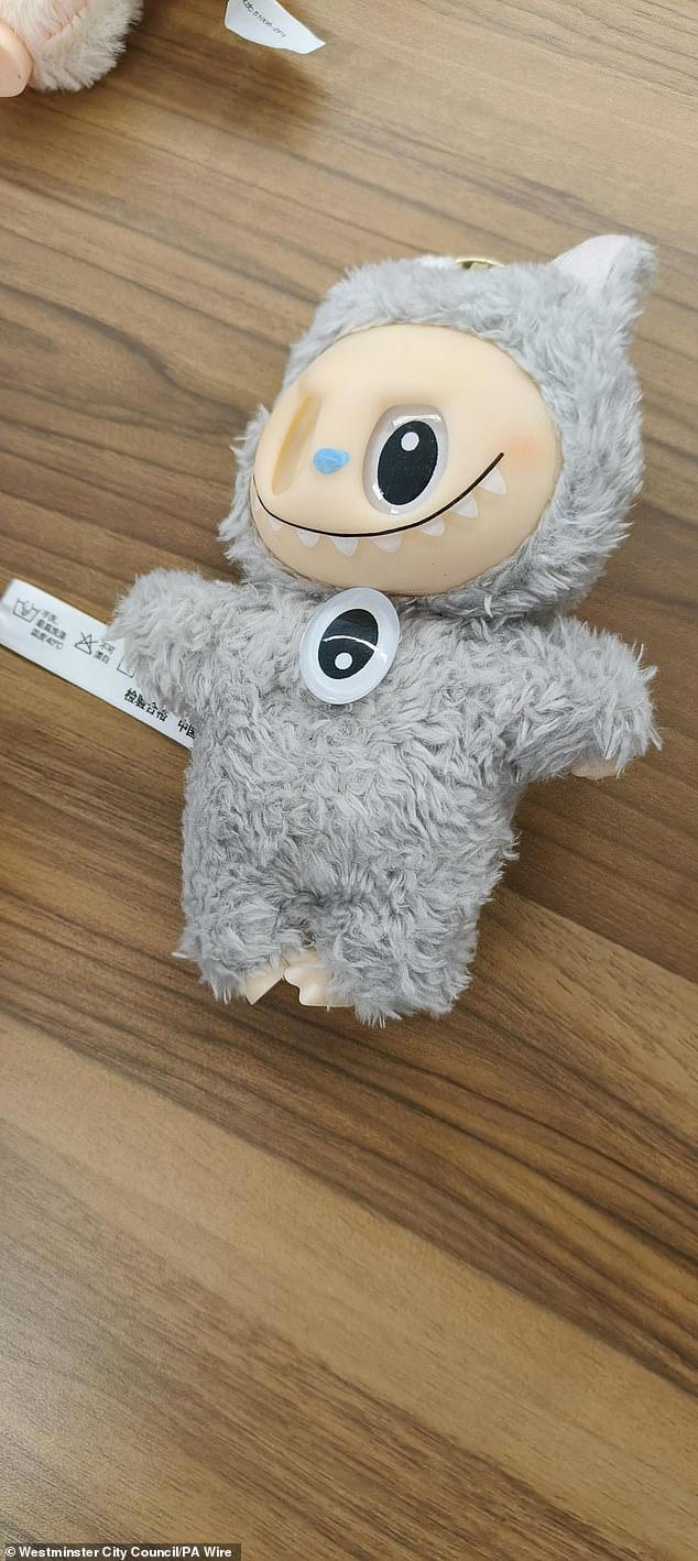 Hundreds of counterfeit Labubus are seized from London toy shops over ...