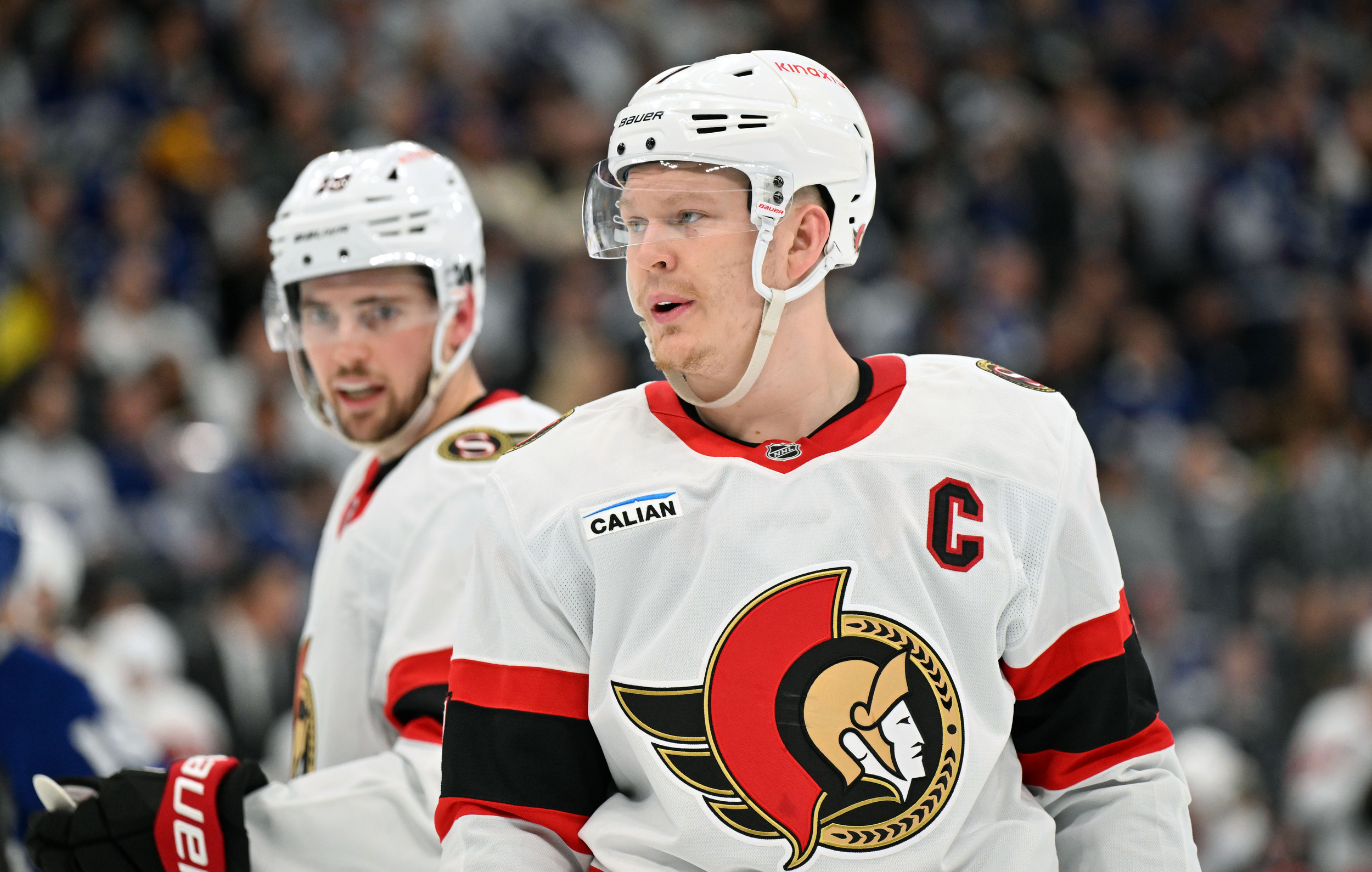 Senators’ Drake Batherson out two weeks with upper-body injury