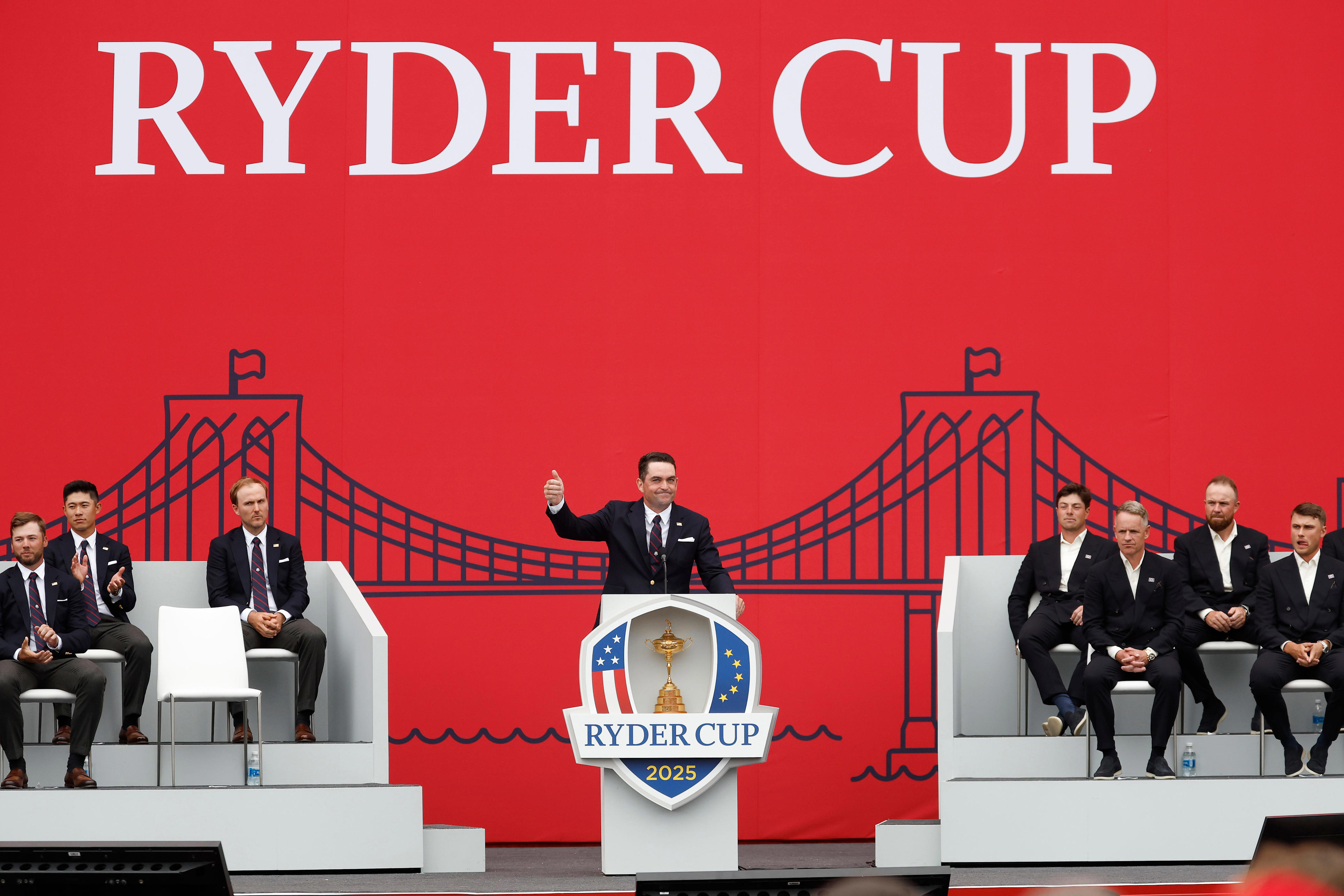 Who are the Ryder Cup Friday four-ball pairings, afternoon tee times ...