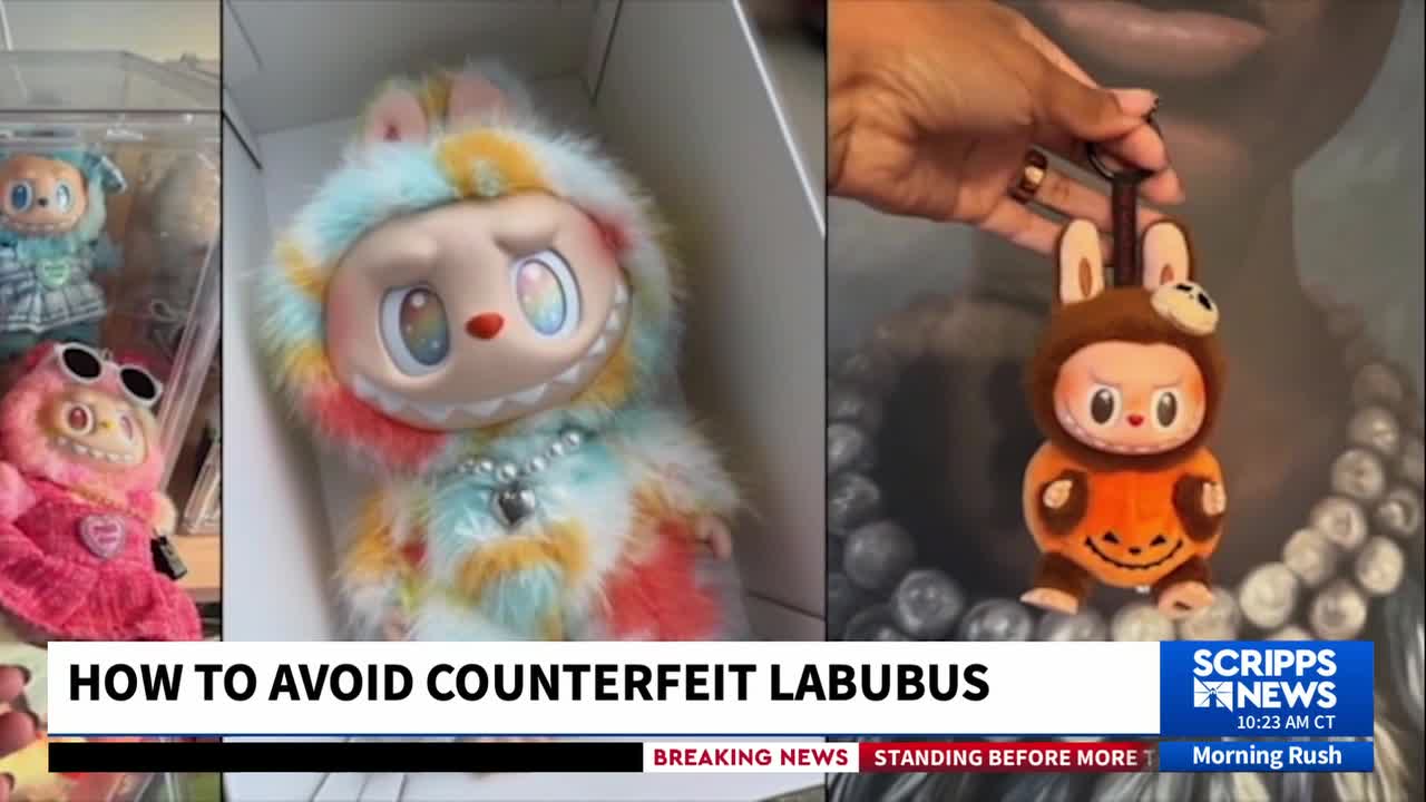 How to spot fake Labubus