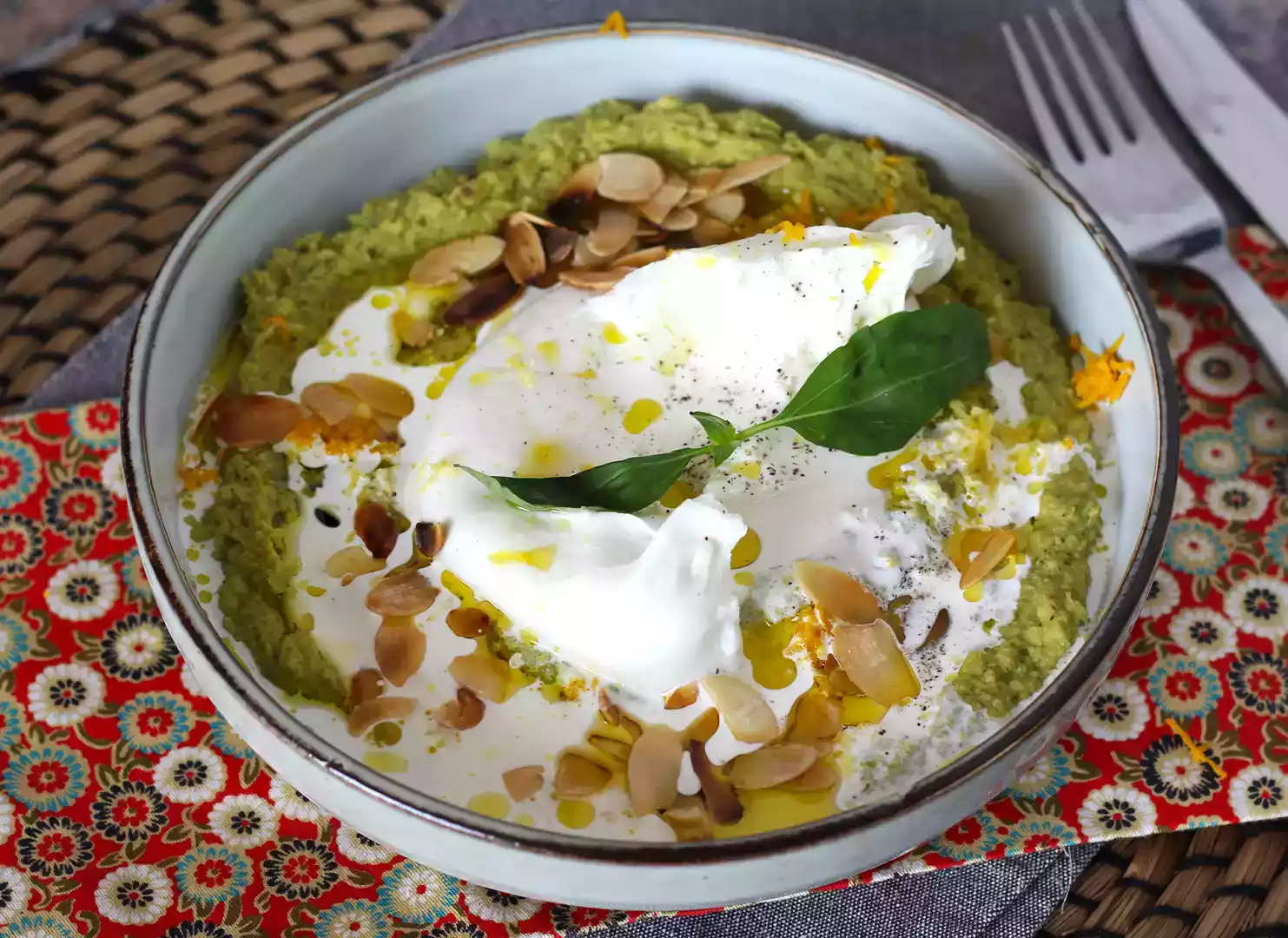 Crema para untar de guisantes: perfecta para acompañar con una burrata ...