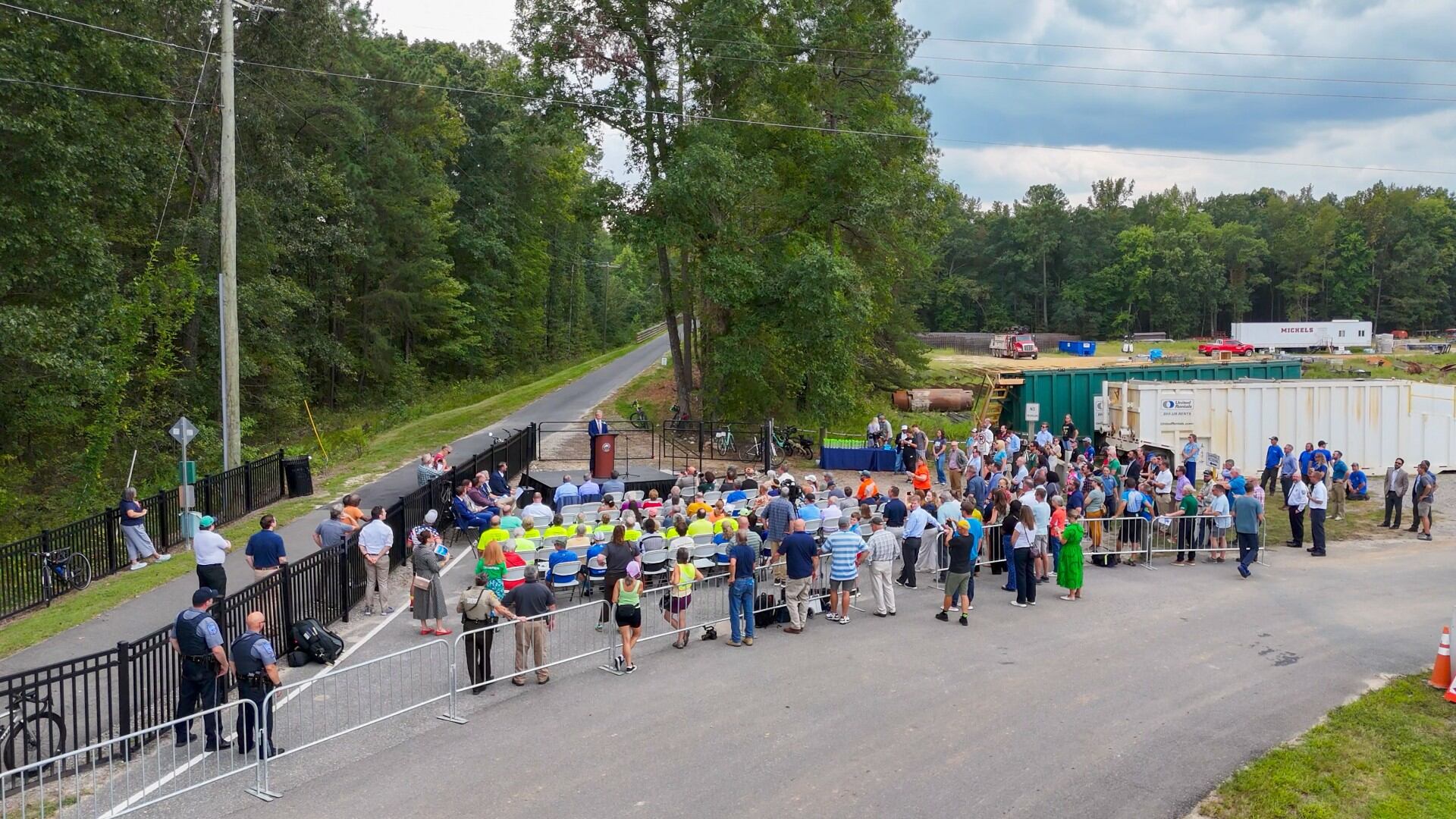 First regional segment of Fall Line trail now open in Hanover