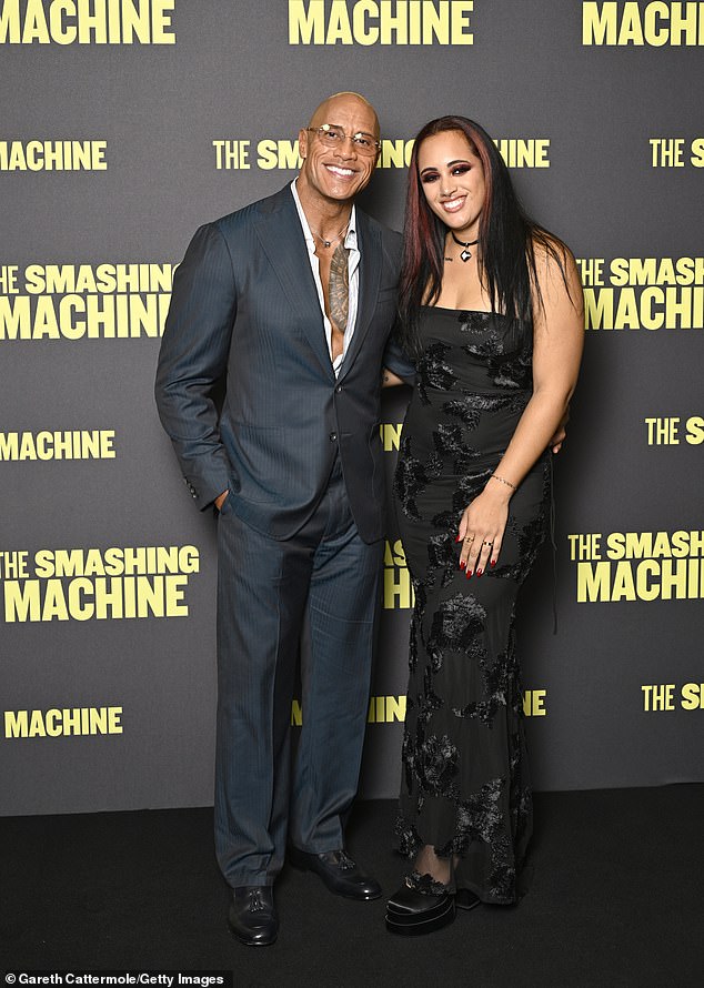 Dwayne Johnson makes a rare appearance with his daughter Ava Raine at ...