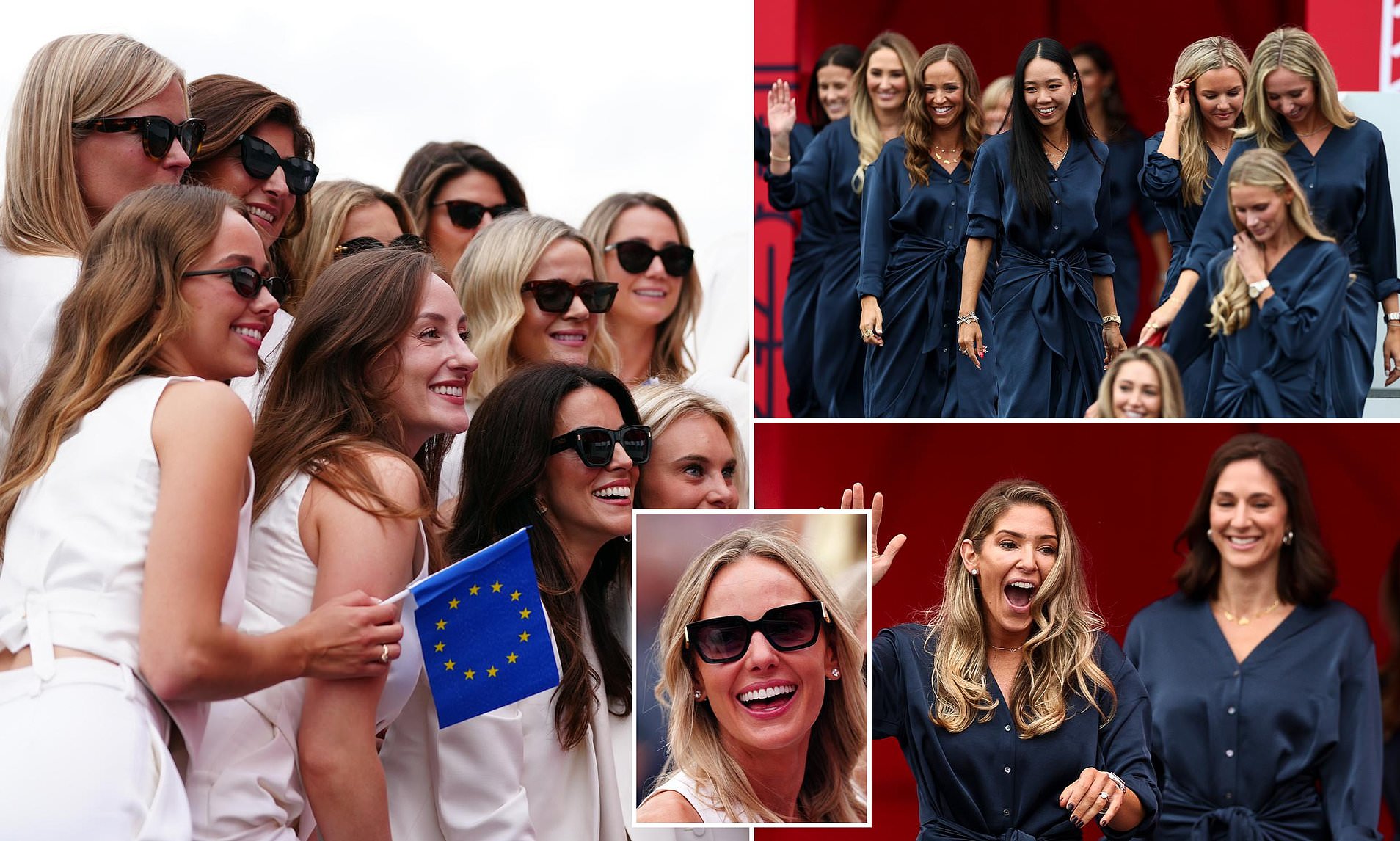 Glamorous Ryder Cup WAGs of USA and Europe go head-to-head at glitzy ...