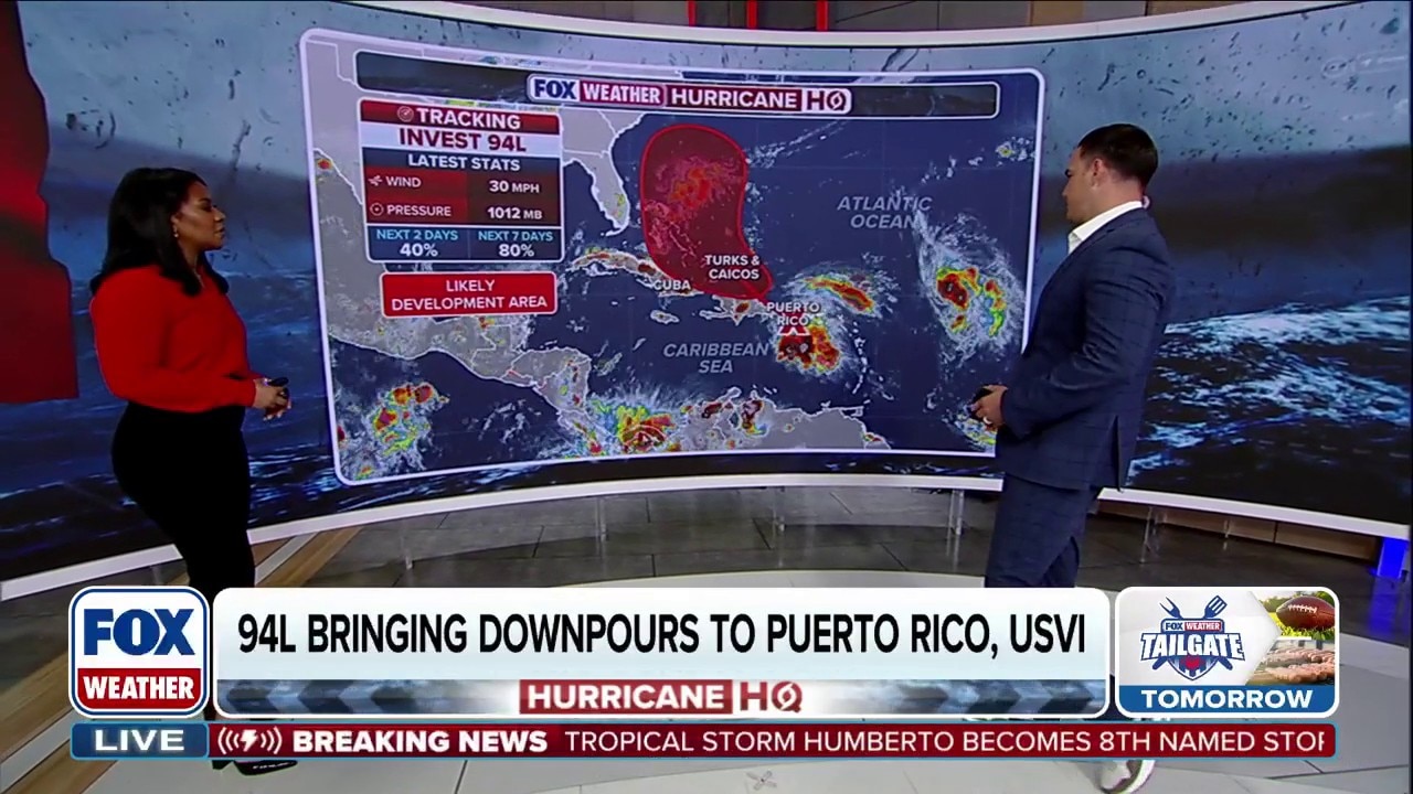 Invest 94L odds of development increase over next two days