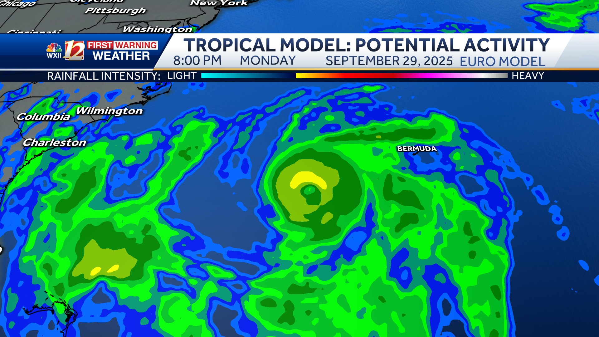 Could the twin tropical waves merge near the North Carolina coast? The ...