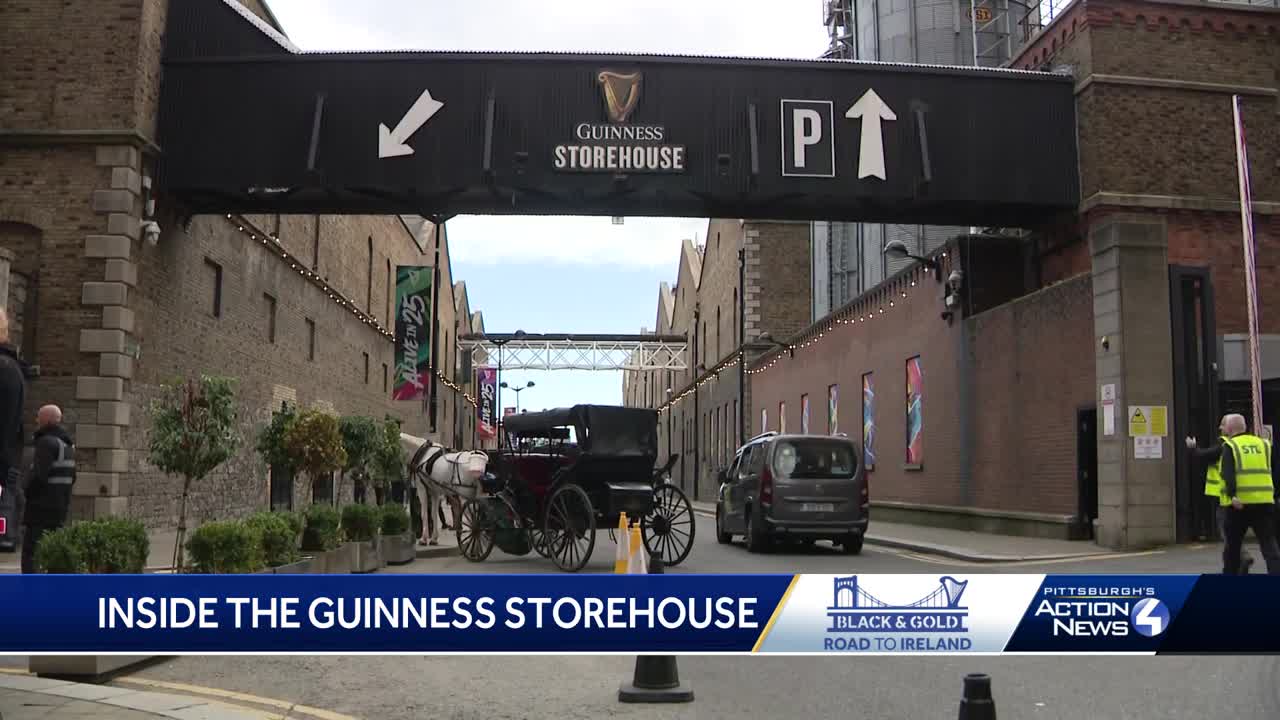 A tour of the Guinness Storehouse in Dublin, Ireland
