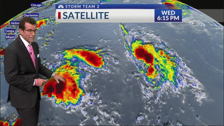 Tracking the Tropics: Tropical Storm Humberto forms, separate Atlantic ...