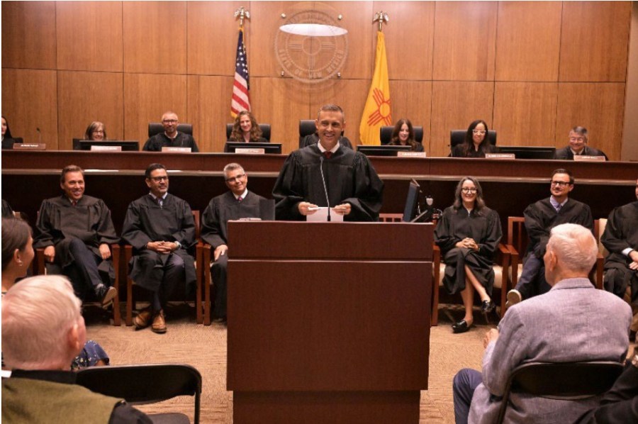 New judge officially takes office on the New Mexico Court of Appeals