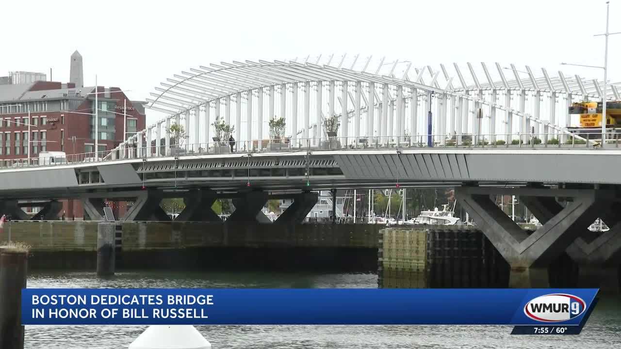 Boston honors Celtics legend Bill Russell with bridge dedication
