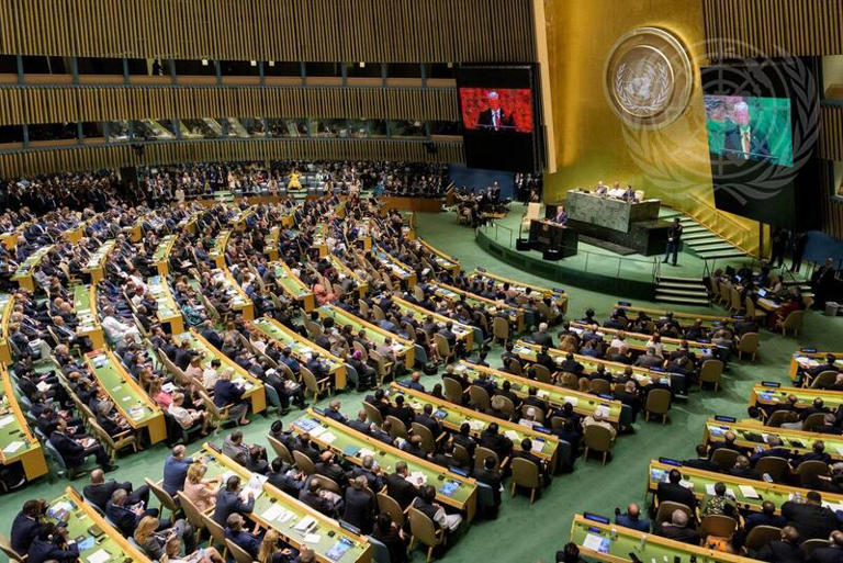 Trump UN General Assembly speech: President touts economic wins ...