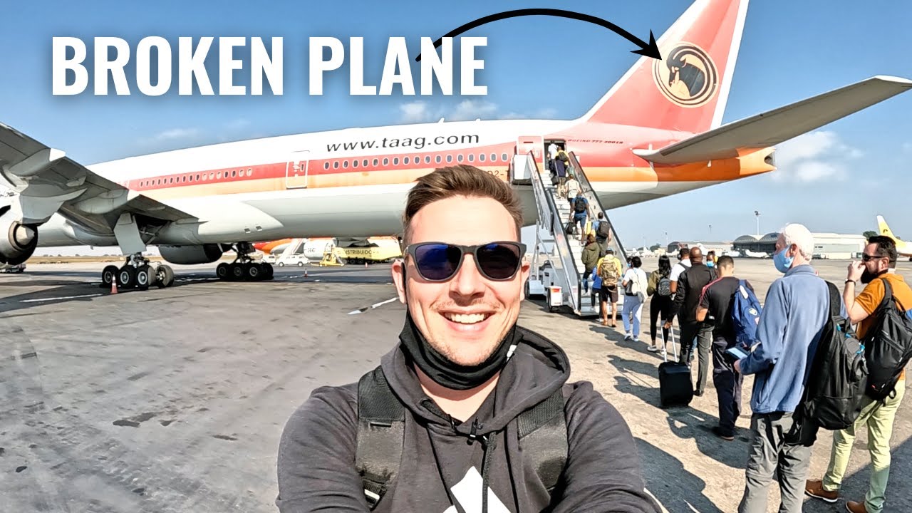 Back to Africa on a broken plane!