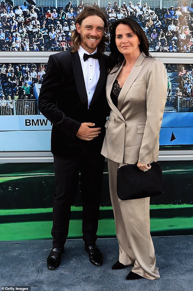 Tommy Fleetwood's wife Clare, 57, makes rare public appearance at Ryder Cup