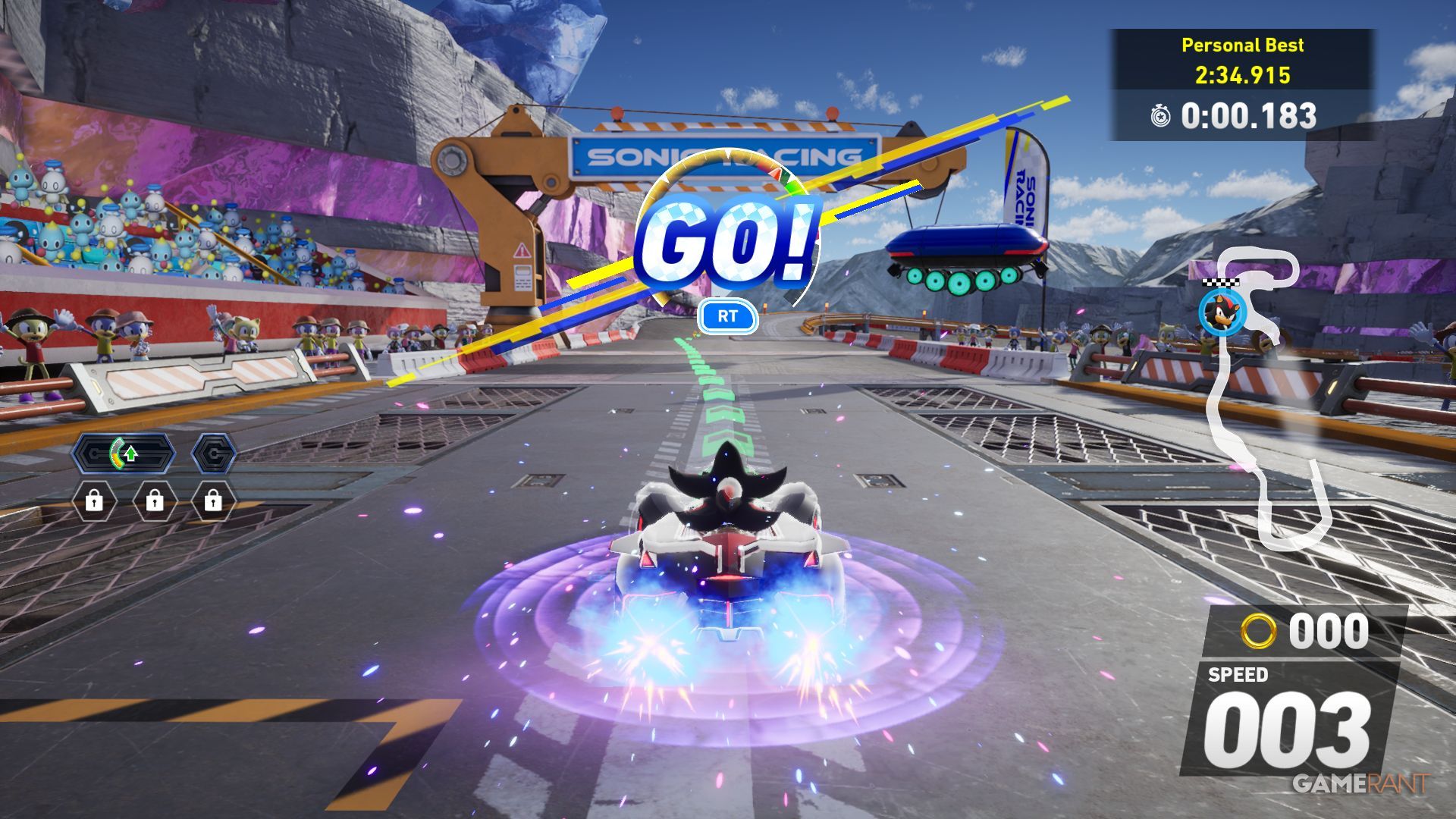 How to Get a Starting Boost in Sonic Racing: CrossWorlds