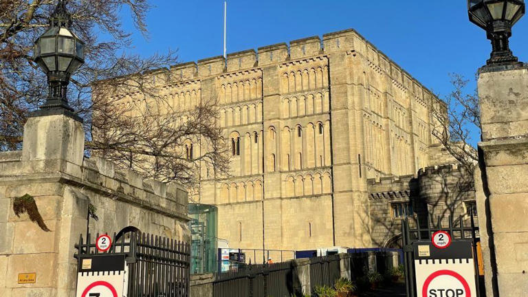 Norwich Castle turning purple to celebrate community heroes
