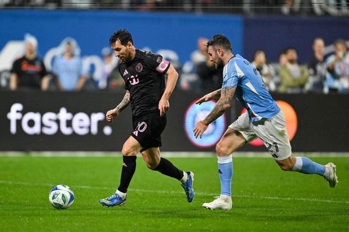 Messi scores twice as Inter Miami beats NYCFC, clinches playoff spot