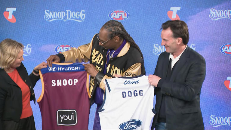 TJ rips AFL over Snoop snub before awkward five-minute presser