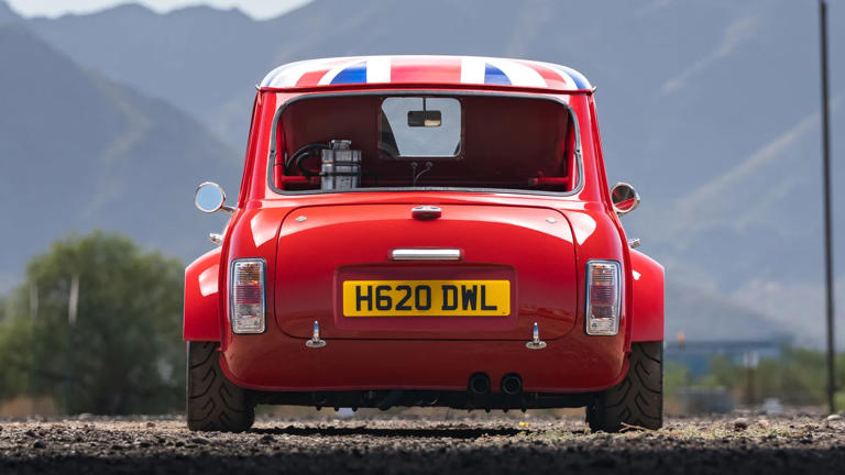 You want this twin-Yamaha-engined, hugely modified classic Mini