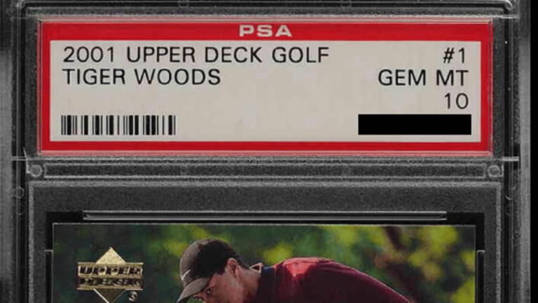 The five most iconic golf trading cards