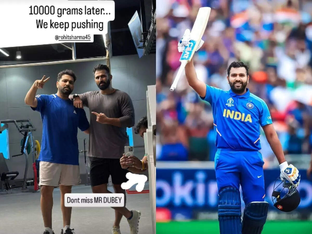 Fit Rohit Sharma Returns: Hitman loses 10 kg after intense fitness ...