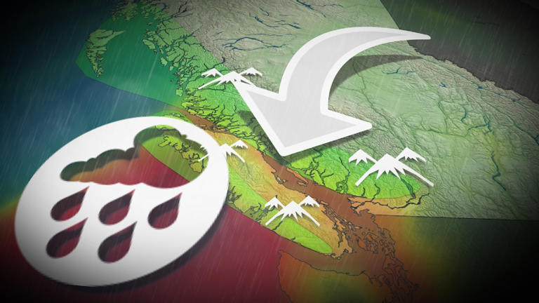 Rain parade to kick off in B.C. with looming atmospheric river