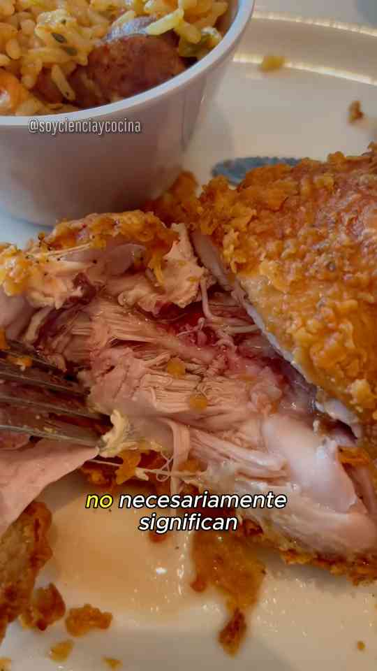 Pollo Asado Rosado: Mito o Realidad sobre su Cocción