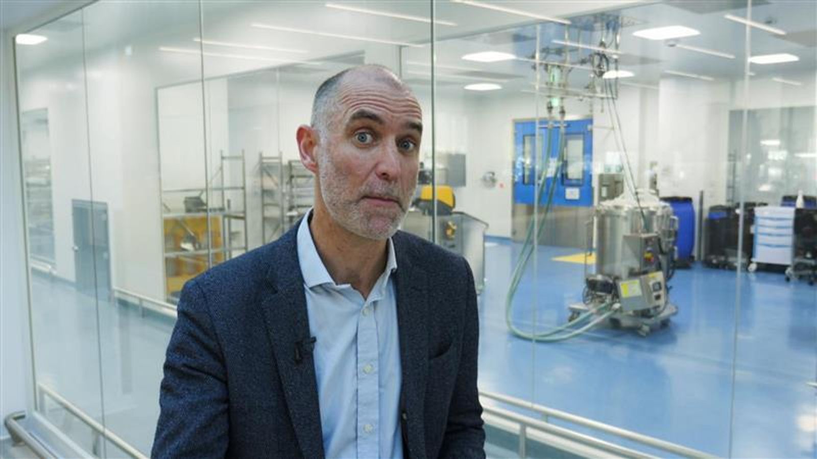 Sky News goes inside Moderna vaccine plant