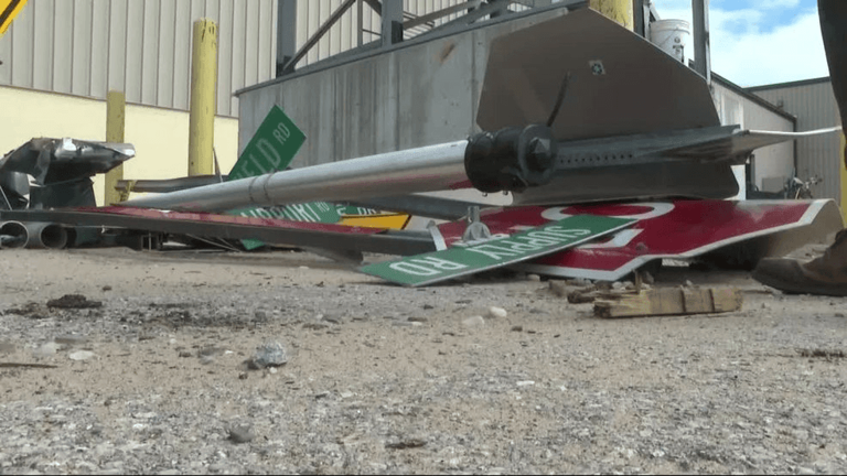 'That's a huge safety concern': stop signs found damaged across ...