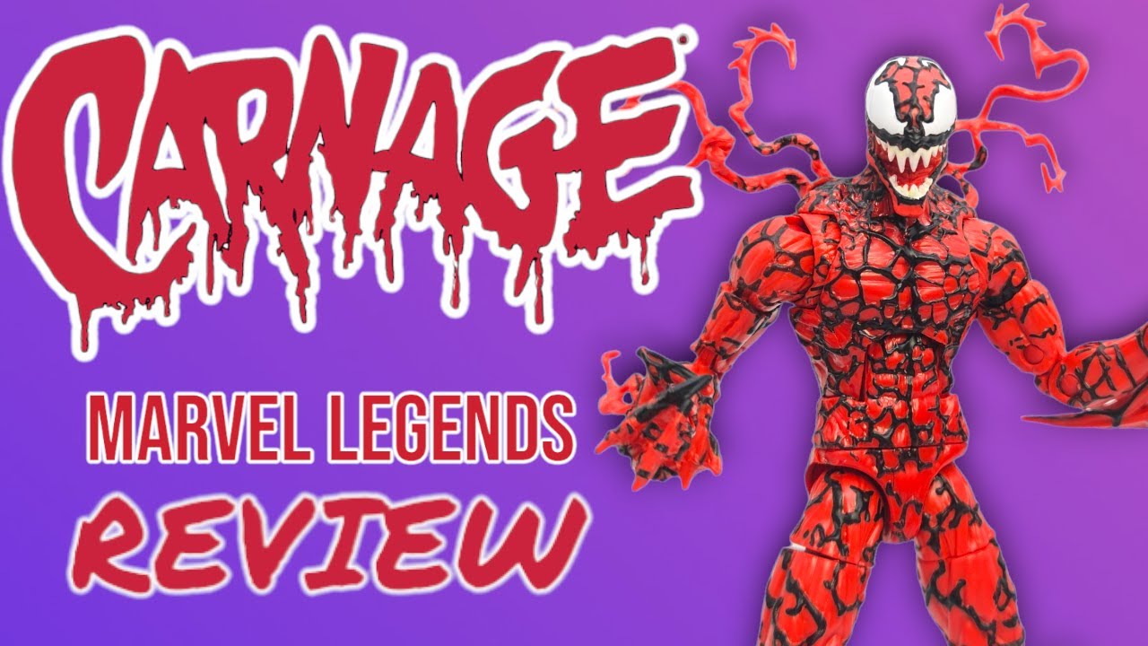 Marvel Legends Retro Carnage Review – Classic Look, Modern Articulation