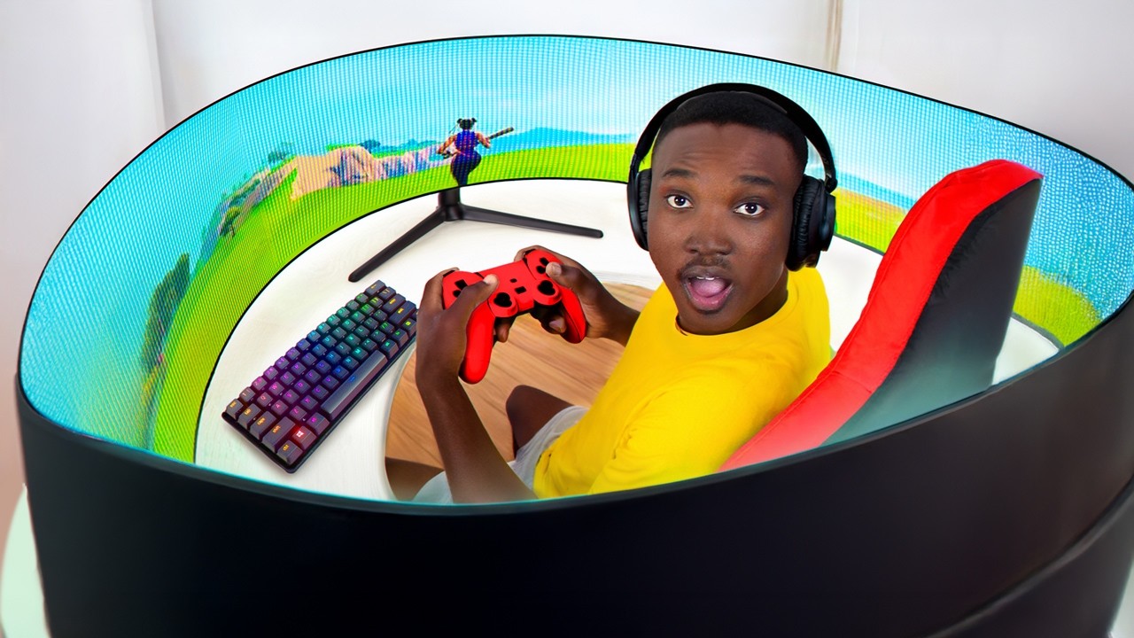 Building The World’s First 360° Immersive Gaming Monitor