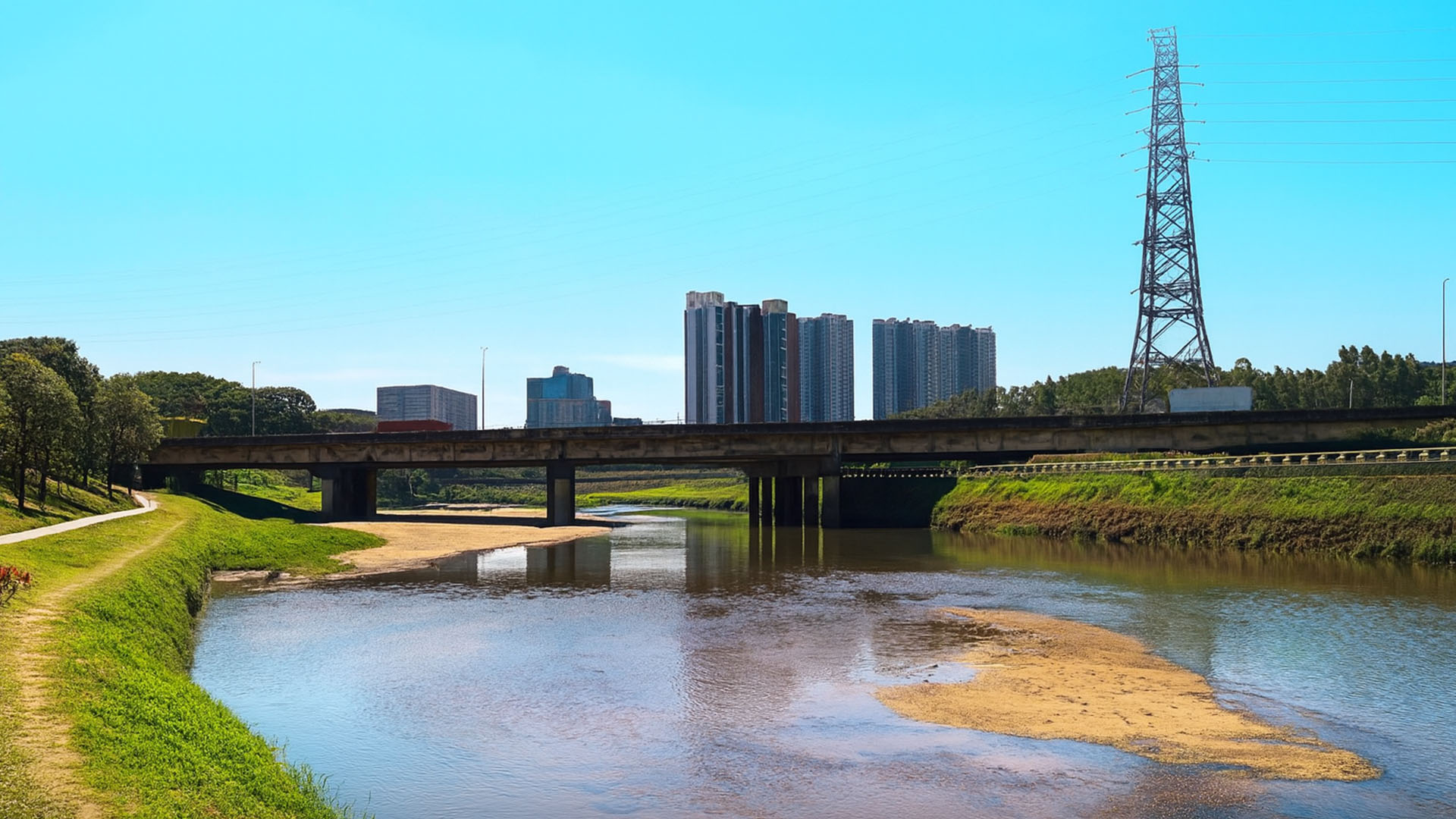 Walking Shenzhen’s Guanlan River Paths – China 4K